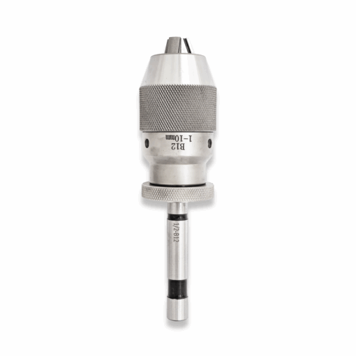 1-10MM KEYLESS LATHE DRILL CHUCK WITH 1/2" STRAIGHT SHANK - RDG Tools