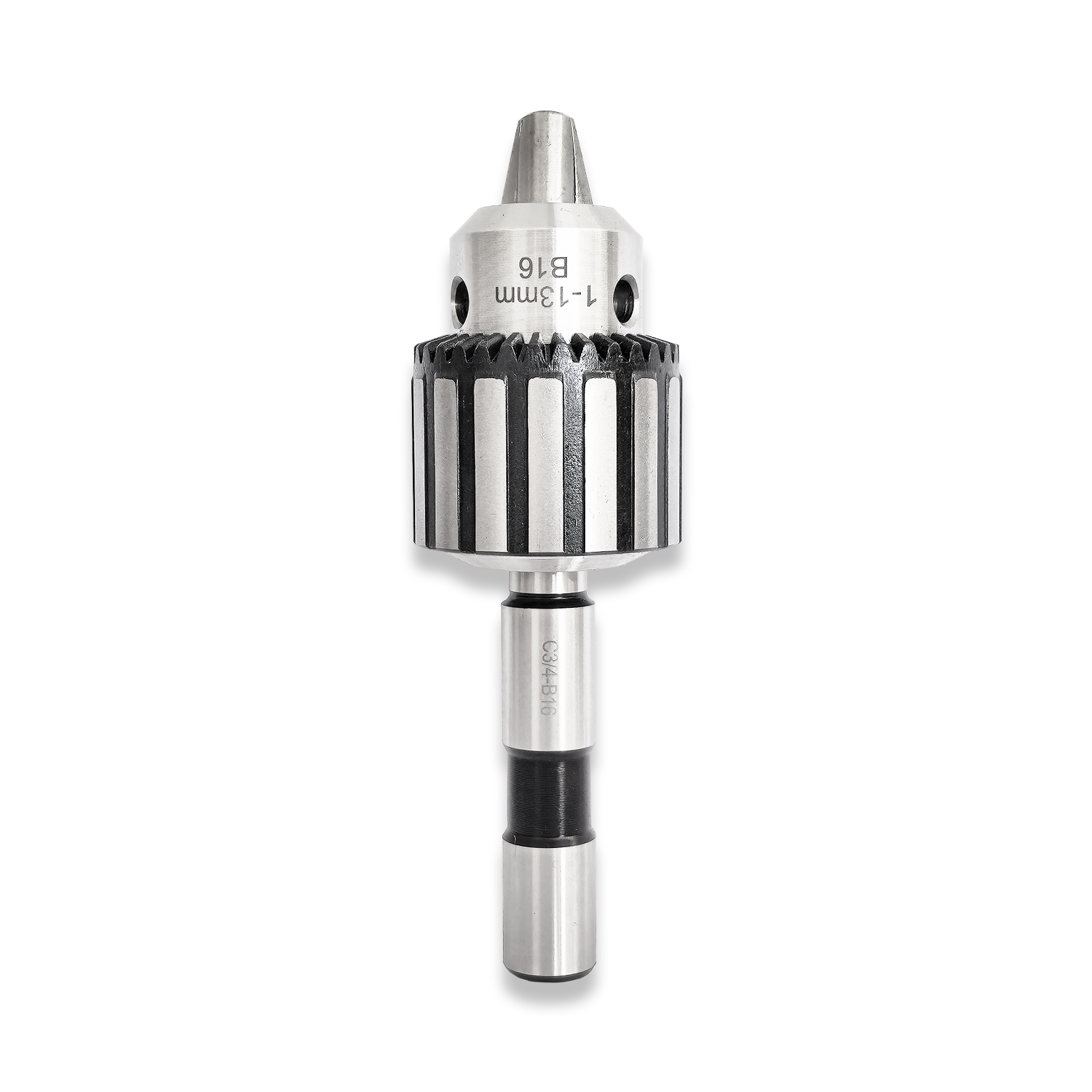 1-13MM KEY-TYPE DRILL CHUCK WITH 3/4" STRAIGHT SHANK - RDG Tools