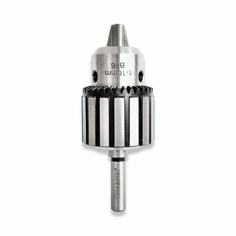 1-16MM KEYTYPE LATHE DRILL CHUCK WITH 12MM STRAIGHT SHANK ARBOUR - RDG ...