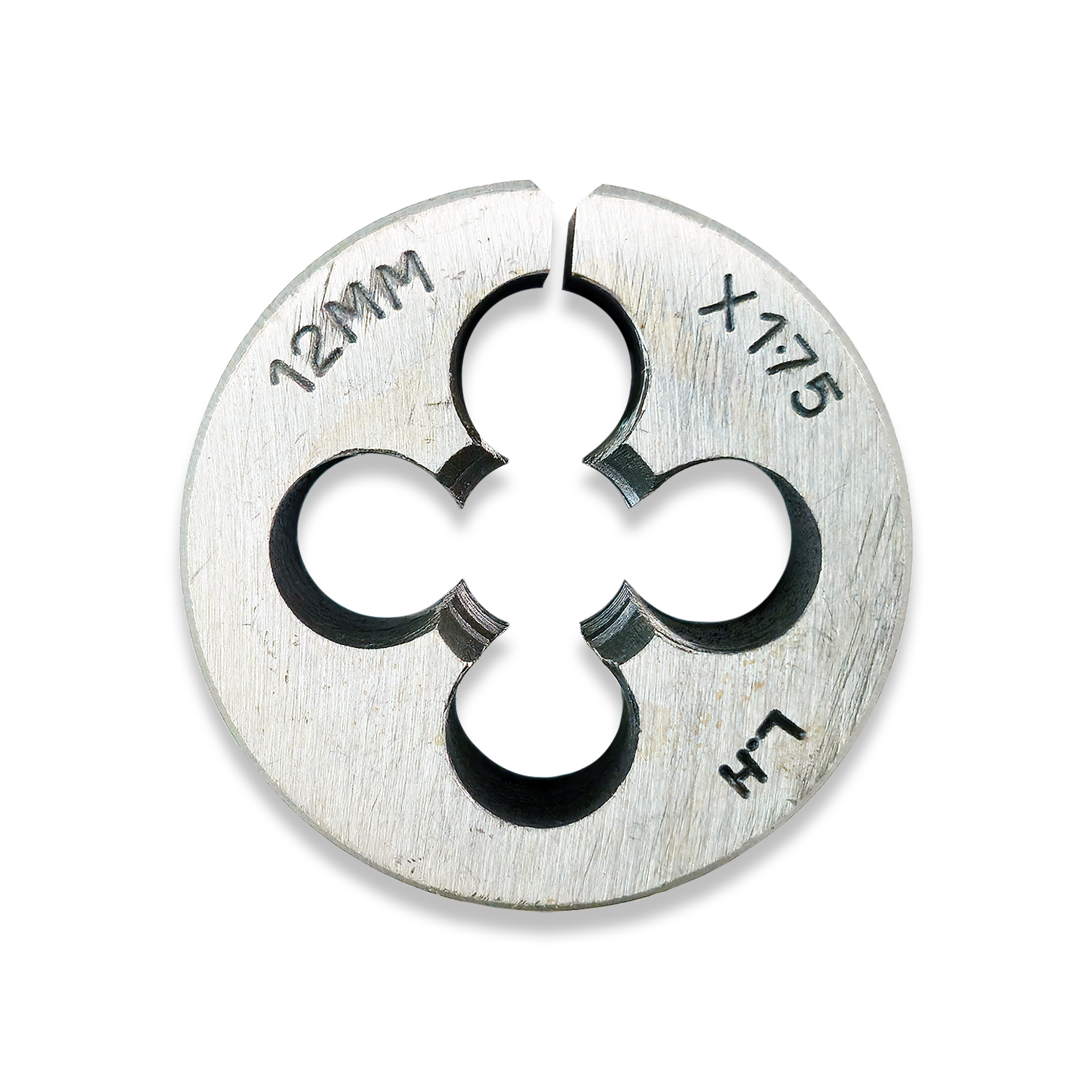 12MM x 1.75 SPLIT DIE (CARBON) LEFT HAND - RDG Tools