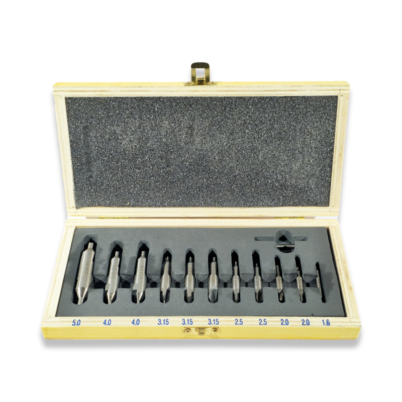 12PC SET OF CENTRE DRILL'S (SLOCOMBE DRILL'S) - RDG Tools