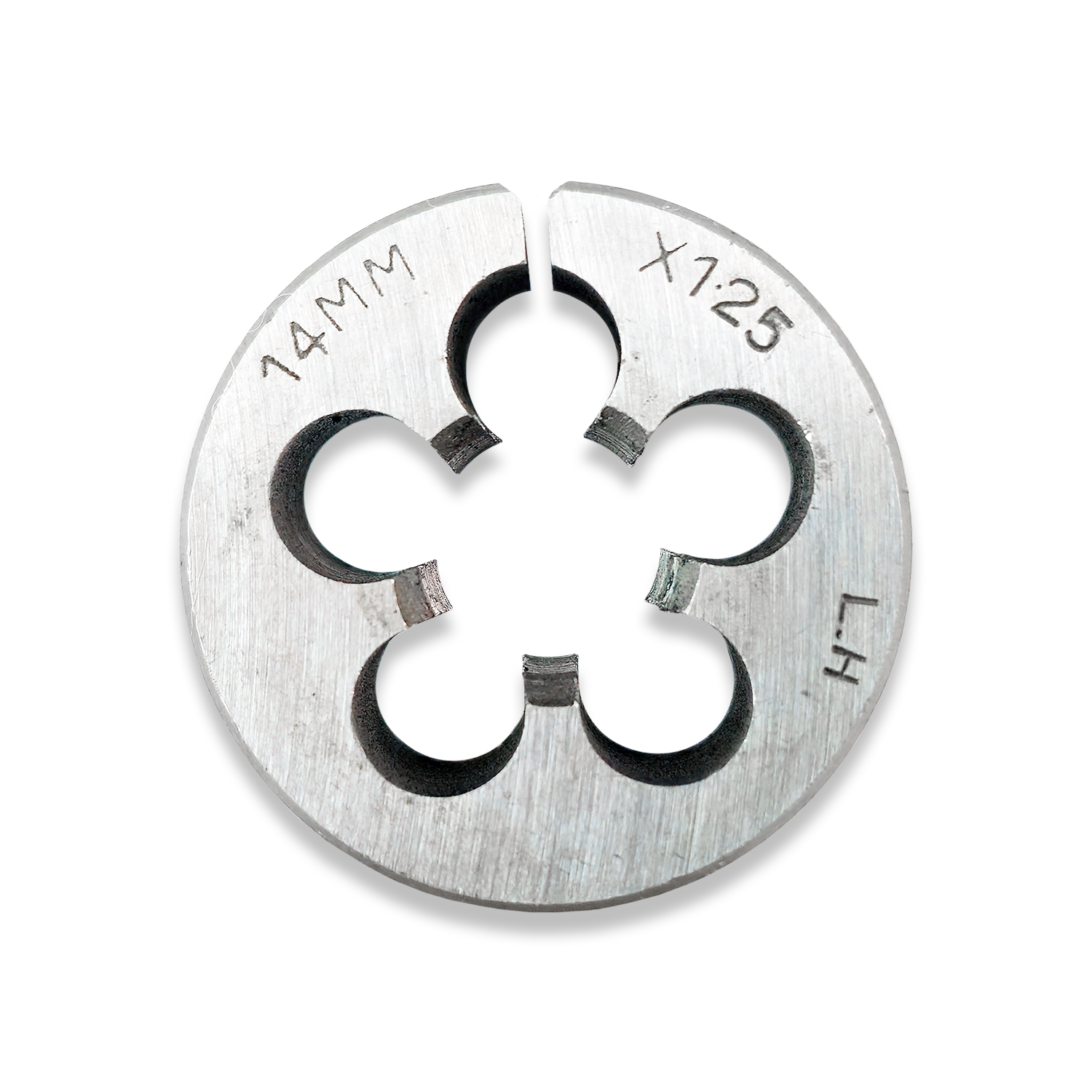 14MM x 1.25 SPLIT DIE (CARBON) LEFT HAND (fine) - RDG Tools