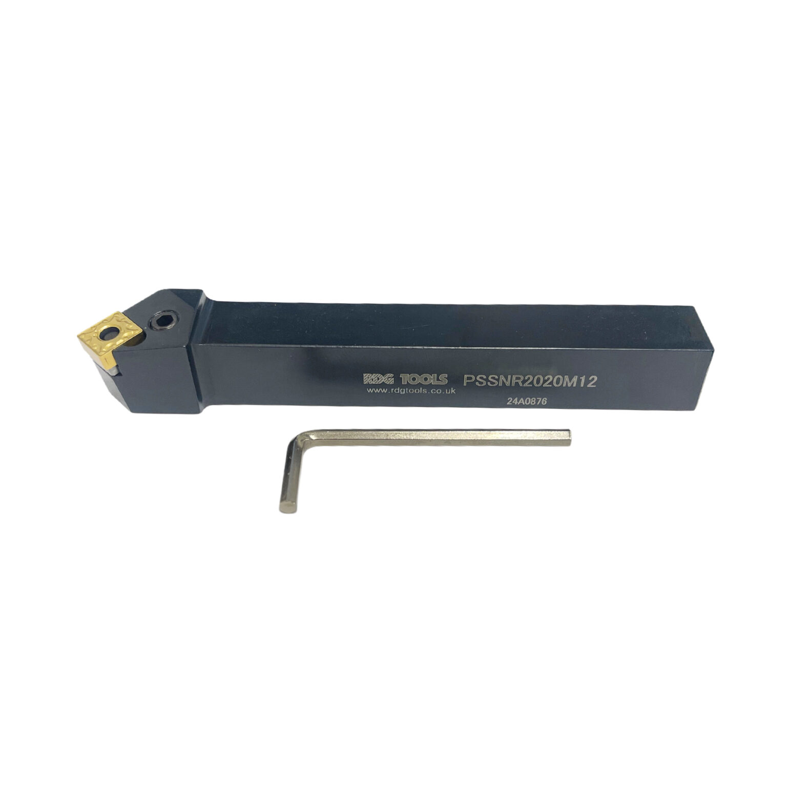 20mm SHANK 45° INDEXABLE TURNING TOOL SNMG 12 PSSNR - RDG Tools