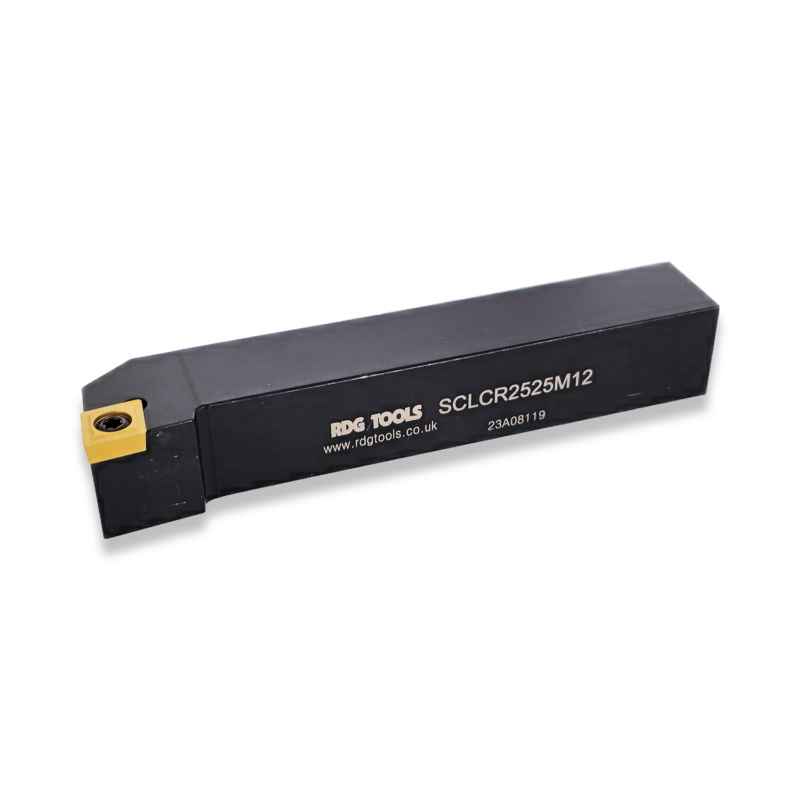 25MM INDEXABLE LATHE TURNING TOOL CCMT12 LEFT AND RIGHT HAND WITH 2 ...