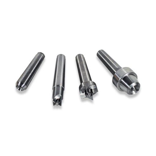 2MT WOOD TURNING SET 4PC WOOD LATHE SPUR DRIVE LIVE CENTRE - RDG Tools