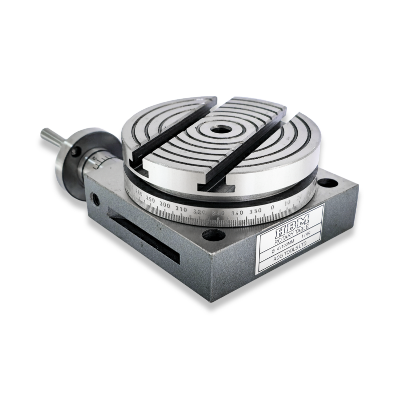4" / 100mm Rotary Table for Myford Lathe Vertical Slide - RDG Tools