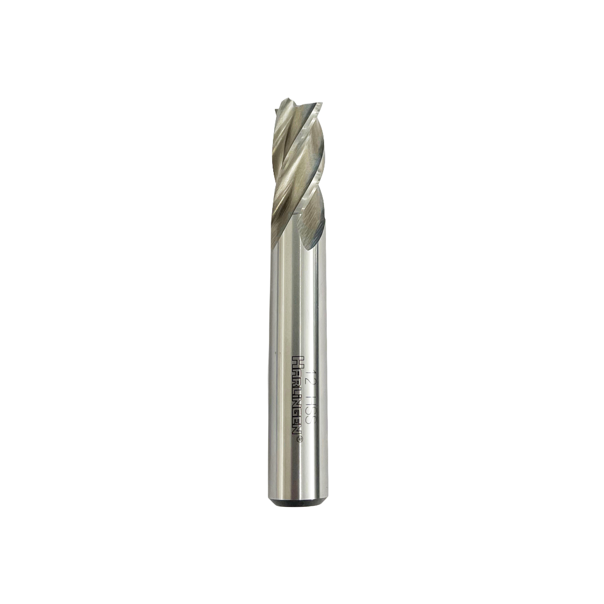 4 FLUTE ENDMILL (STRAIGHT SHANK) 12MM DIAMETER - RDG Tools
