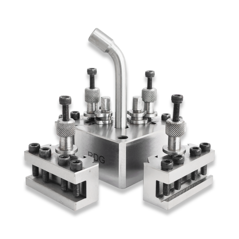 5PC QUICK CHANGE TOOLPOST TO FIT MYFORD SERIES 7 LATHES DICKSON DIXON ...