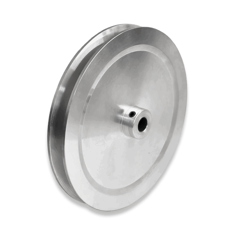6" Diameter Aluminium Vee Pulley (A Section) 1/2" bore new style - RDG ...