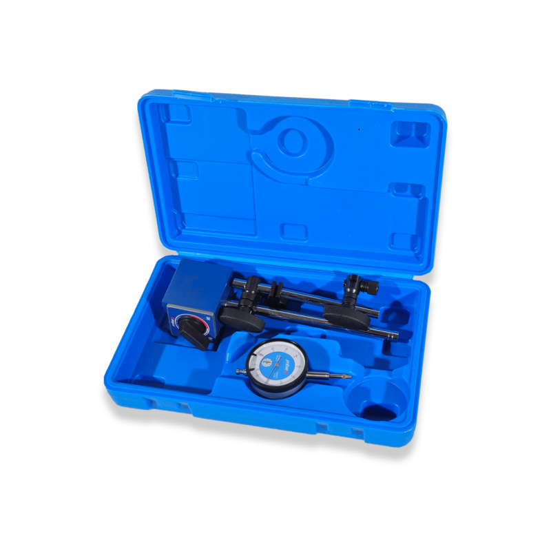 Dasqua magnetic base + metric 0-10mm dial test indicator 7611-1012 ...