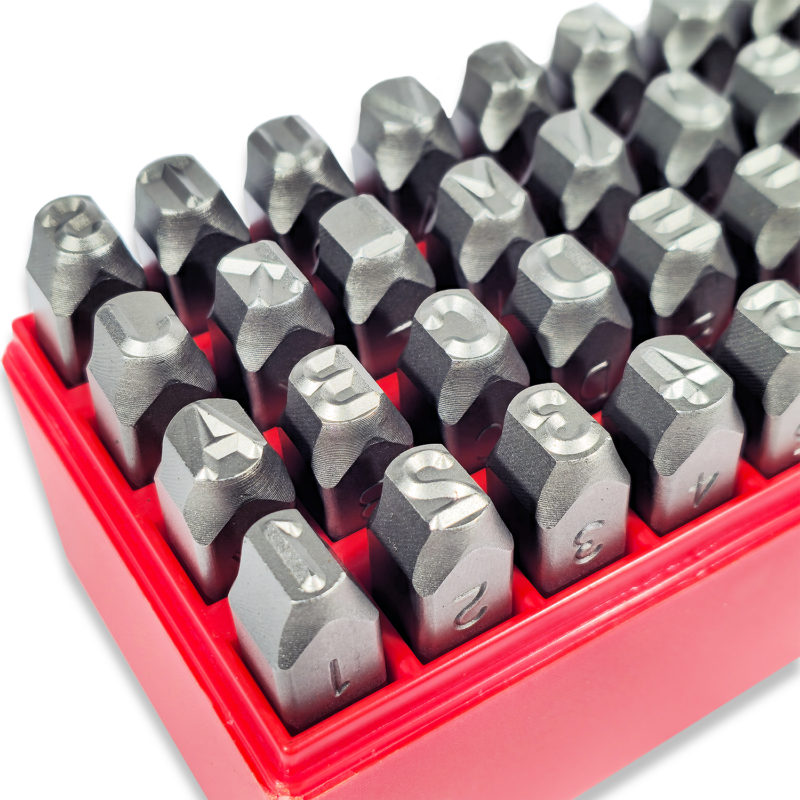 8MM COMBINATION SET NUMBER / LETTER STAMPS - RDG Tools