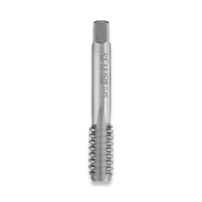 ACME TAP 3/4" X 6 TPI HSS (LEFT HAND) - RDG Tools