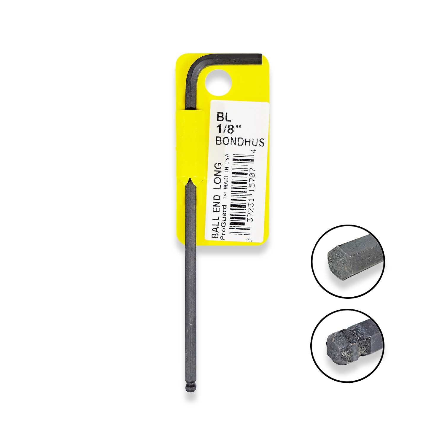 BONDHUS 1/8″ Allen Key Ball End Hex Long Arm 15707 - RDG Tools
