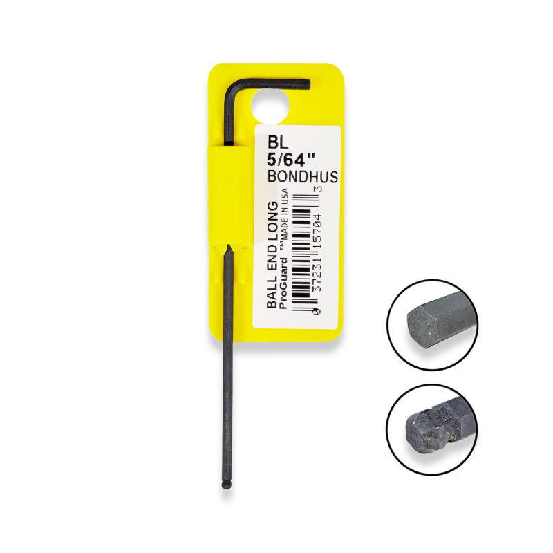 BONDHUS 5/64″ Allen Key Ball End Hex Long Arm 15704 - RDG Tools