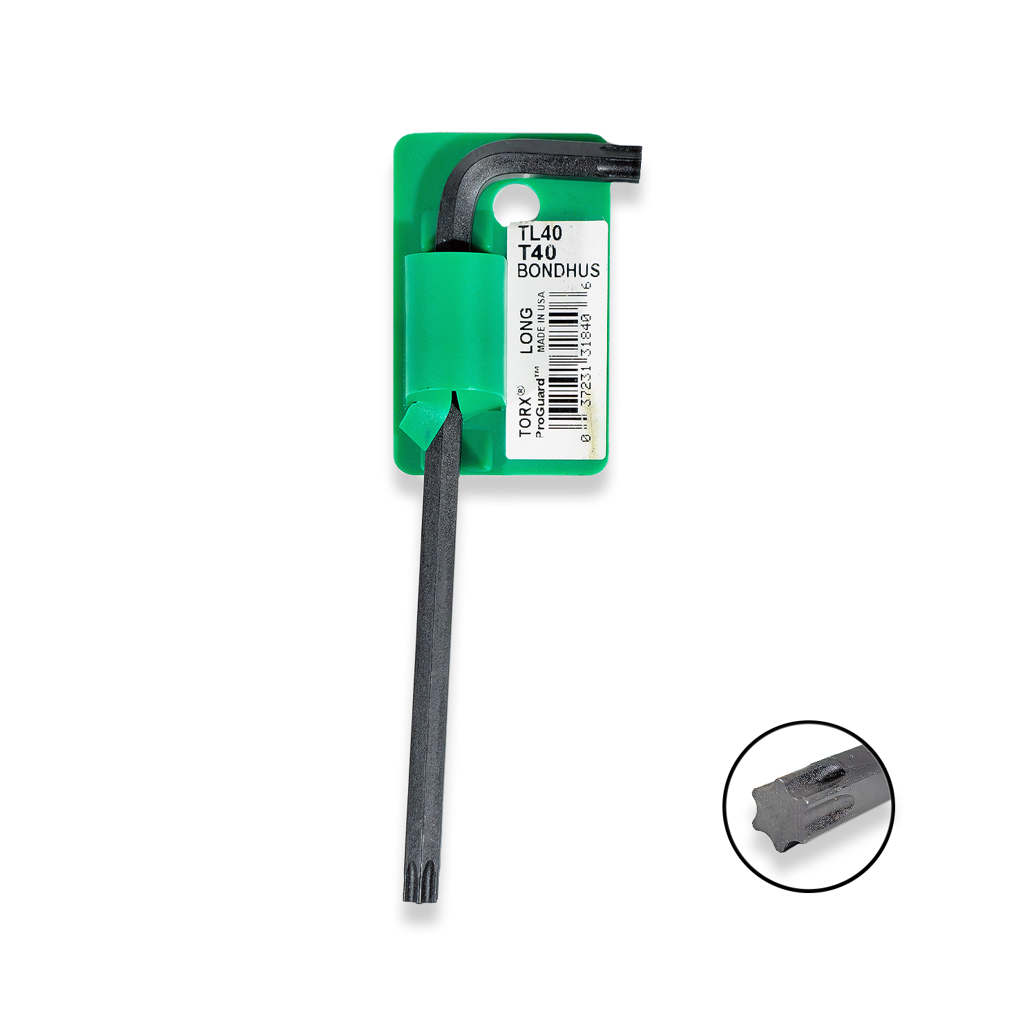 BONDHUS T40 Long Arm Torx 40 Allen Key 31840 - RDG Tools