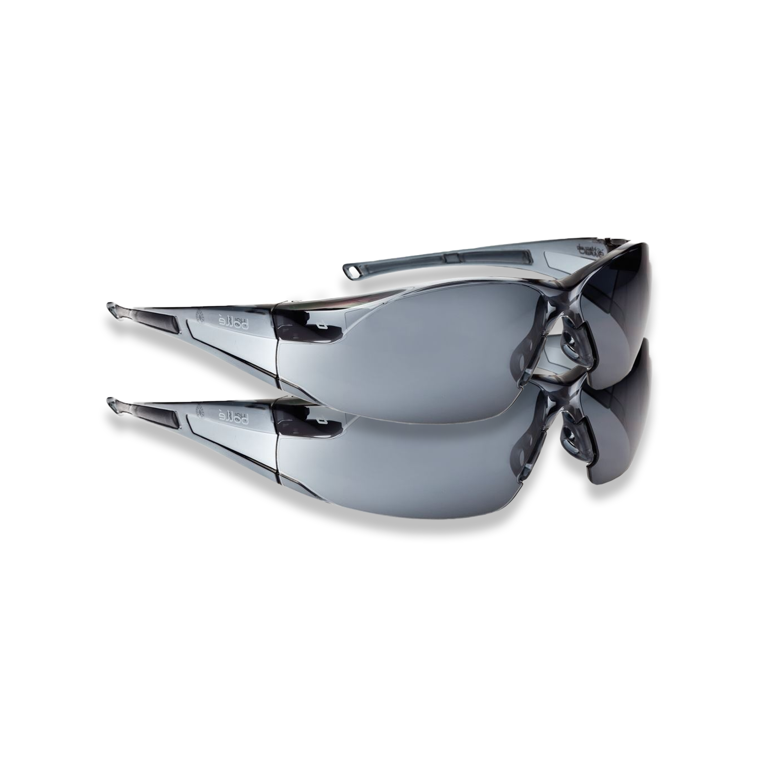 Bolle Rush Safety Glasses - RUSHPSF - Smoke Lens x 2 - RDG Tools