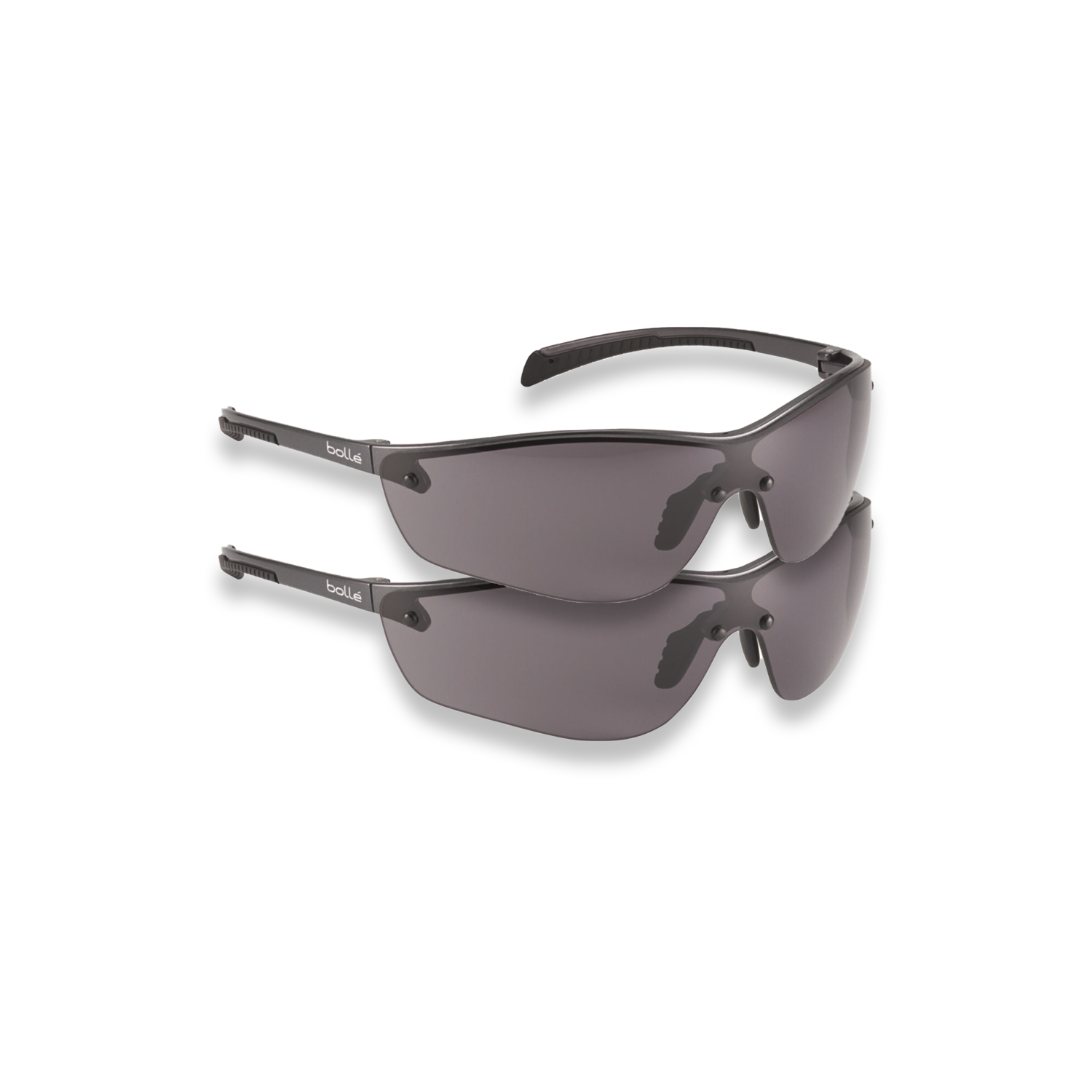 Bolle Safety Glasses Silium+ Range SILPPSF Smoke Lens Anti Mist x 2 ...