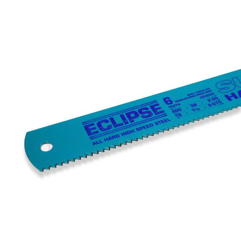 Eclipse HSS Power Hacksaw Blade 400 x 38 x 2.0mm/16"x 1.1/2" .075 6TPI ...