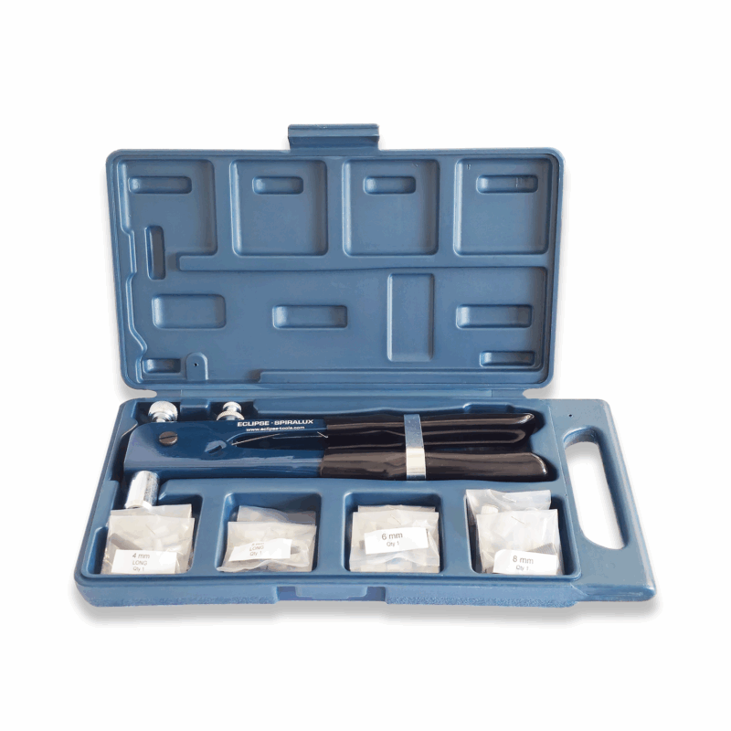ECLIPSE Riveter/Threaded Insert Setting Tool Kit 4, 5, 6 & 8mm 2745 ...