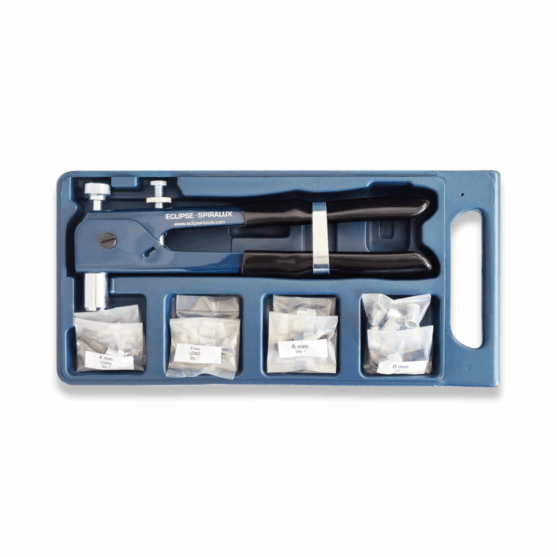ECLIPSE Riveter/Threaded Insert Setting Tool Kit 4, 5, 6 & 8mm 2745 ...