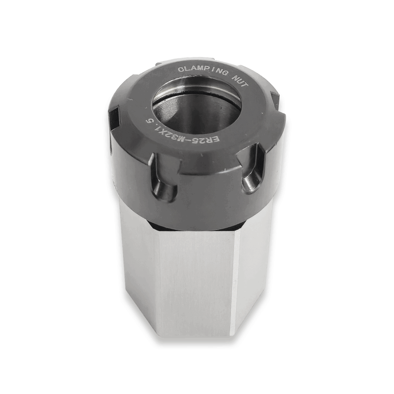 ER25 COLLET HOLDER HEXAGONAL BLOCK FOR MILLING RDGTOOLS - RDG Tools
