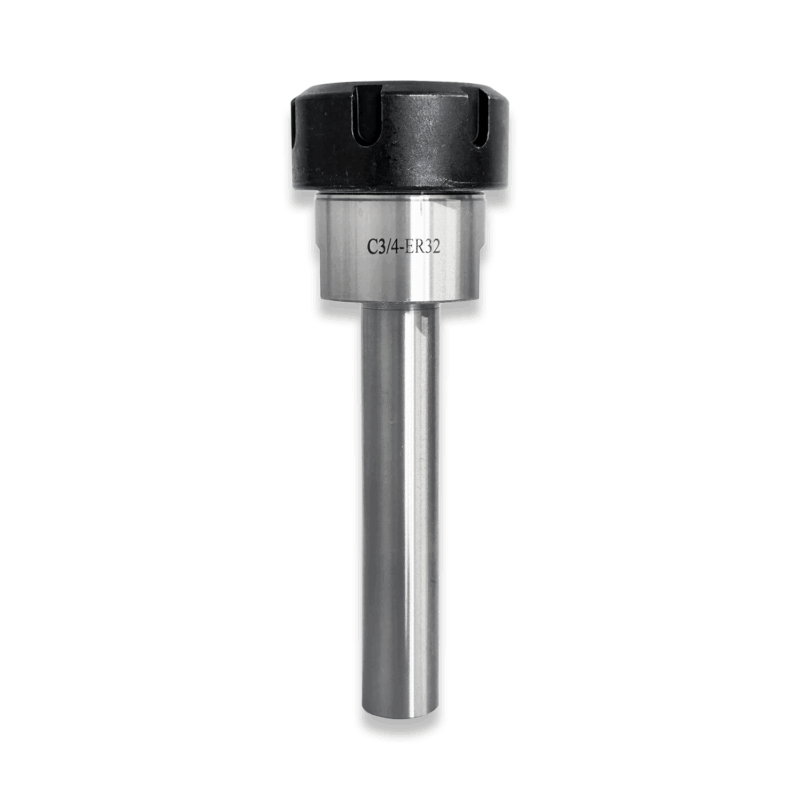 3/4" STRAIGHT SHANK COLLET CHUCK ER32 18PC COLLET SET 2-20MM RANGE ...