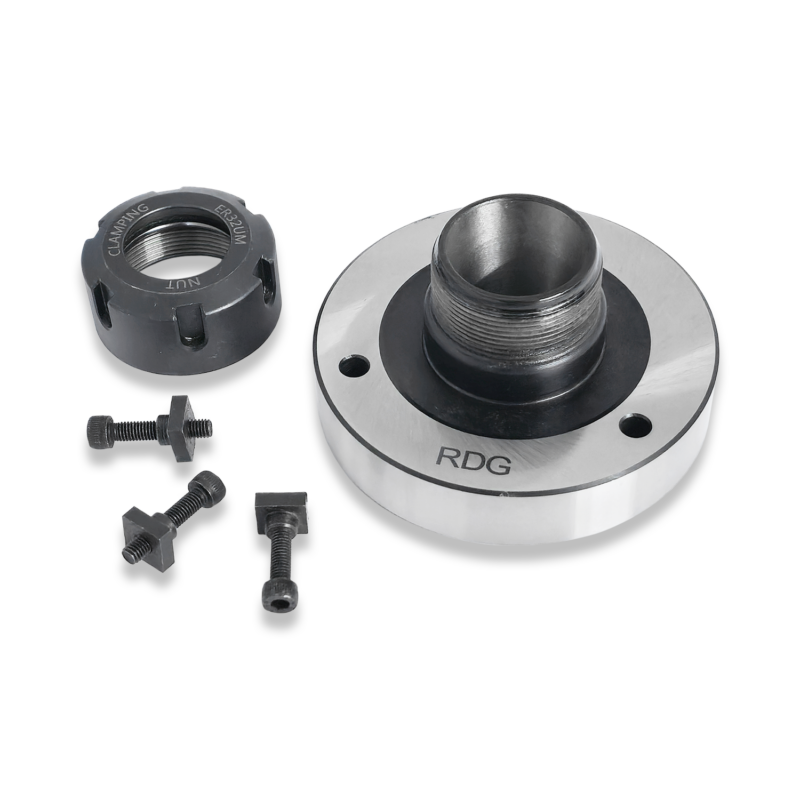 ER32 COLLET CHUCK ROUND BASE 3 HOLE ER32 COLLET SET 2-20MM + SPANNER ...