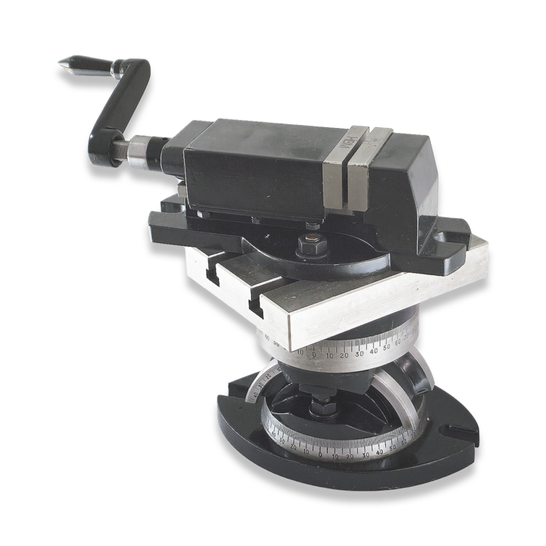 MODULAR MACHINE VICE 51 mm WIDE JAWS SWIVEL BASE AND BORING TABLE - RDG ...