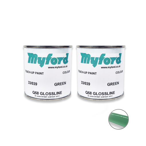 Genuine myford green touch up paint 250ml tins x2 - RDG Tools