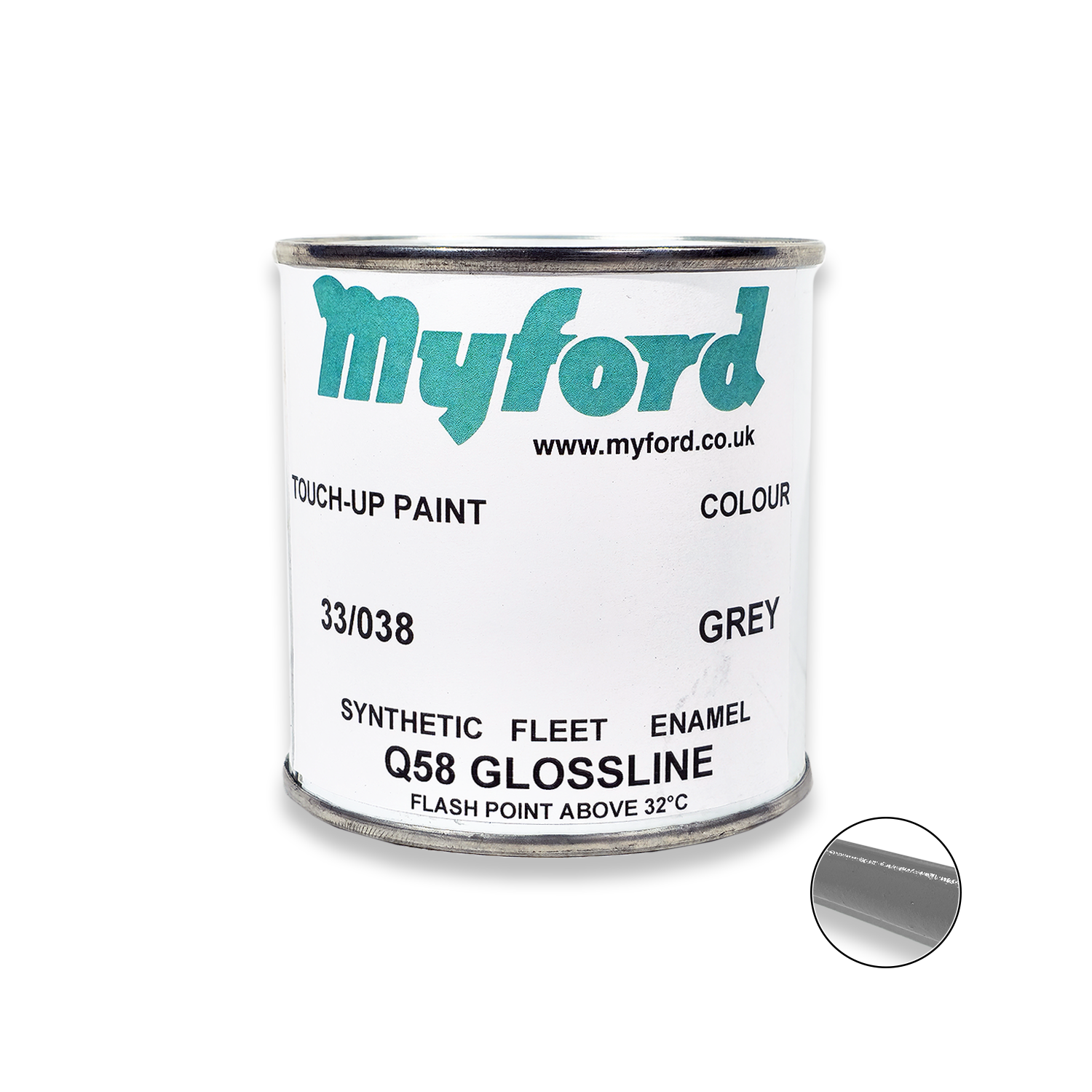 Genuine myford grey touch up paint 250ml - RDG Tools