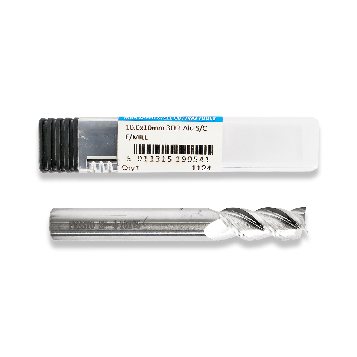 Presto 10mm Diameter x 10mm Shank 3 Flute Solid Carbide End Mill - RDG ...