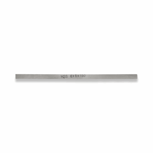 SQUARE TOOL STEEL 6MM x 6MM x 150MM LONG BLANK END - RDG Tools