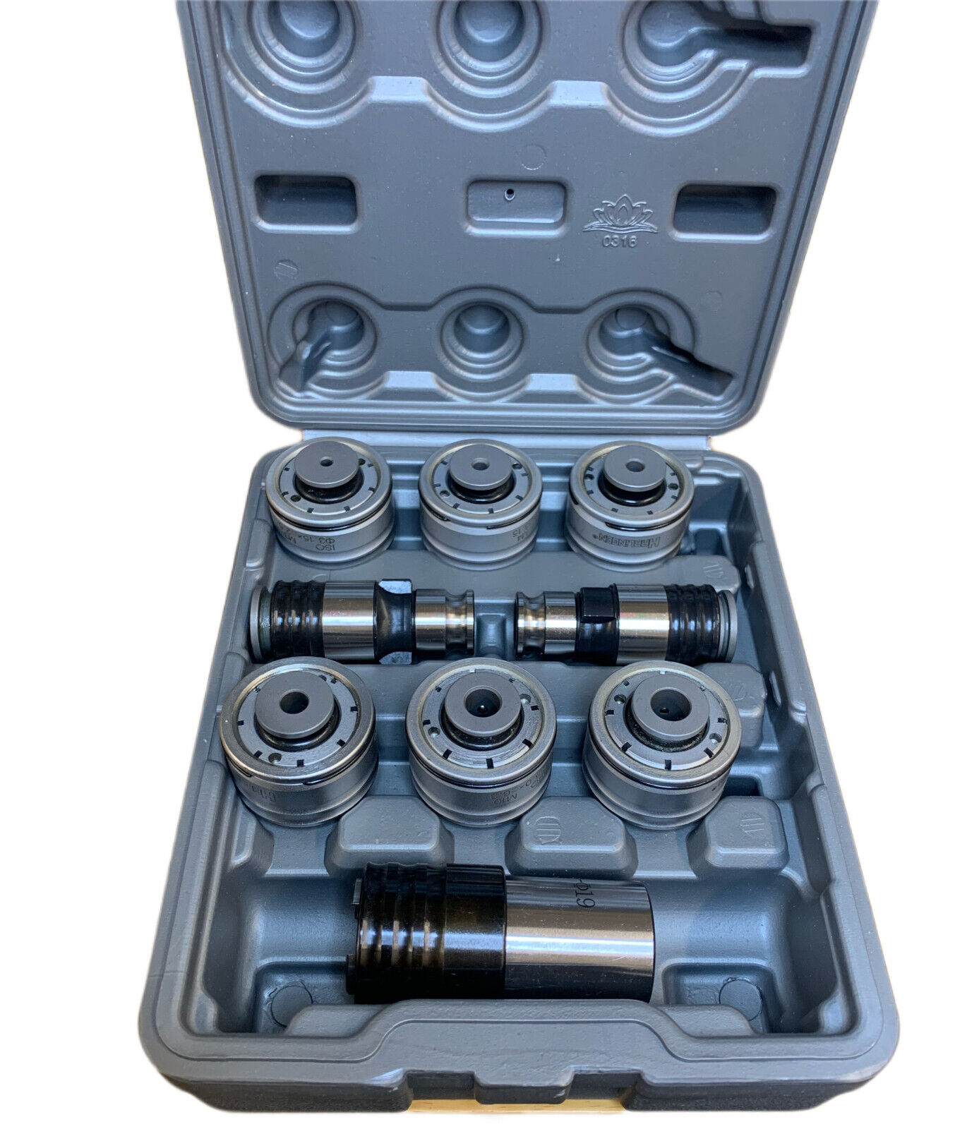 QUICKCHANGE TAPPING COLLET SET M3-M16 WITH B16 ARBOR FOR ISO TAPS - RDG ...