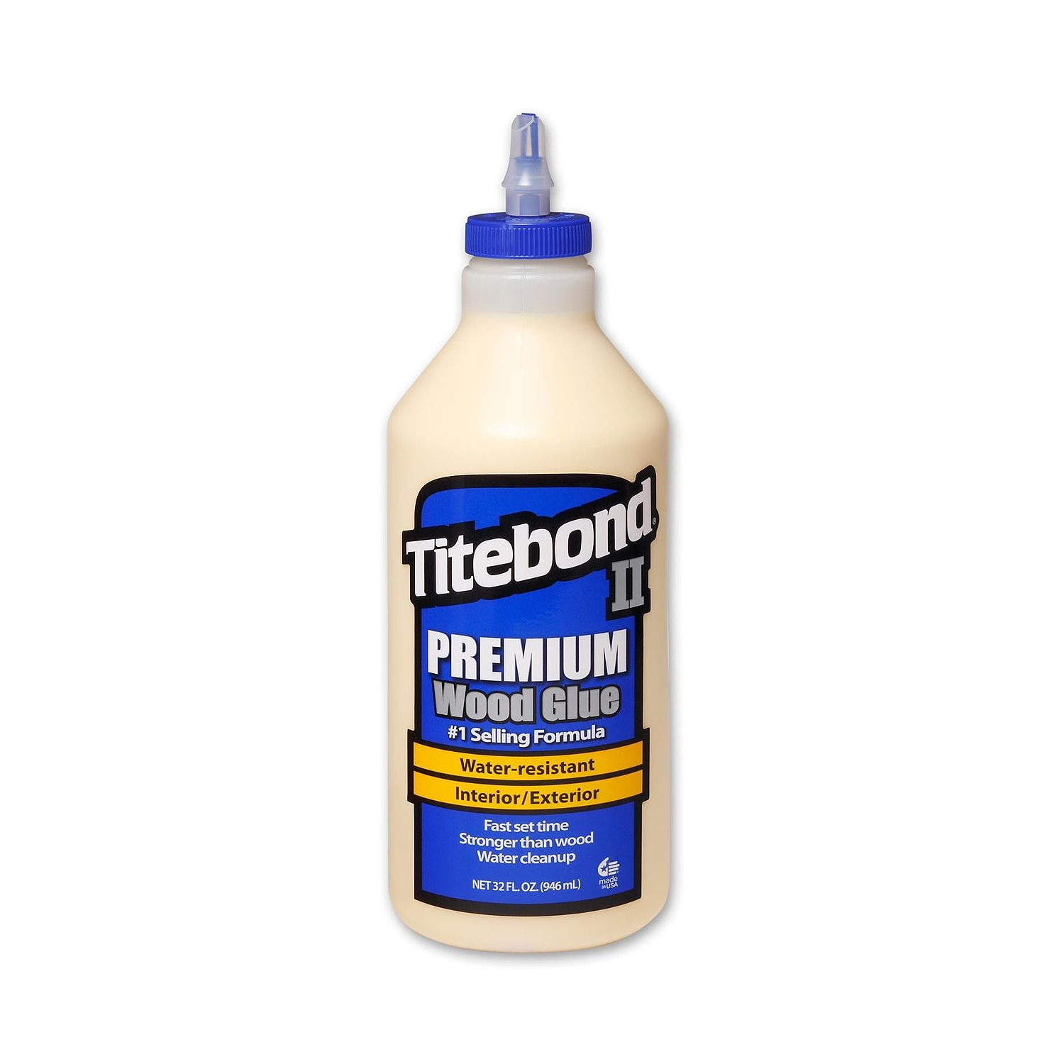 Titebond II Premium Wood Glue 946ml | 32oz Bottle 5005 - RDG Tools