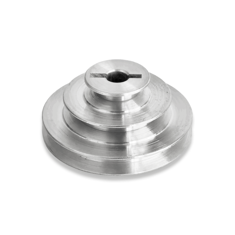 UNIMAT SL ALUMINIUM 3 STEP PULLEY STEPPED 42MM/30MM/18MM/6 MM BORE ...