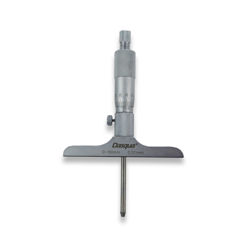 0-50MM DEPTH GAUGE MICROMETER METRIC PRECISION MADE BY DASQUA 4611-8110 ...