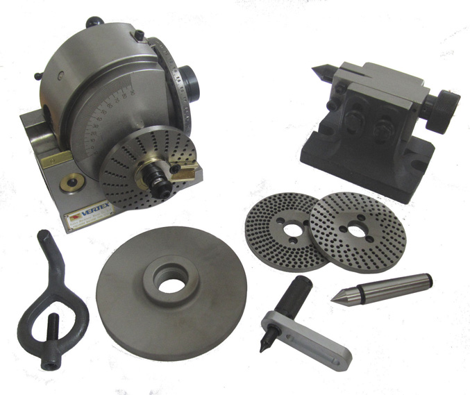 VERTEX ( BS0 ) SEMI - UNIVERSAL DIVIDING HEAD - RDG Tools