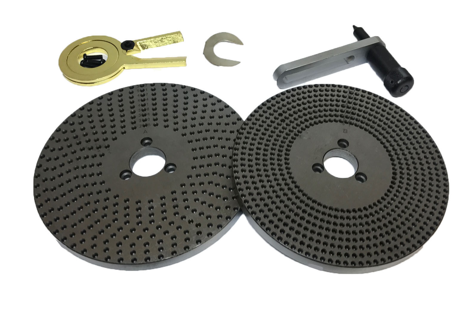 VERTEX DIVIDING PLATES SET FOR 10" 12" 14" VERTEX ROTARY TABLES DP-3 ...