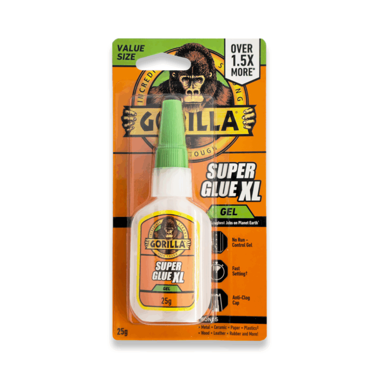 Gorilla Super Glue Gel XL 25g Tube With Anti-Clog Cap 115964 - RDG Tools